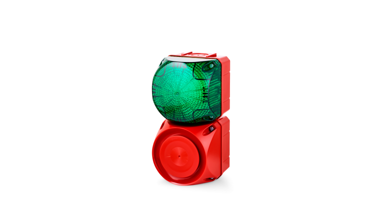 Ass T Qds Multi Tone Alarm Sounder And Led Steady Flashing Beacon