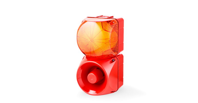 Asm Qdm Multi Tone Alarm Sounder And Led Steady Flashing Beacon