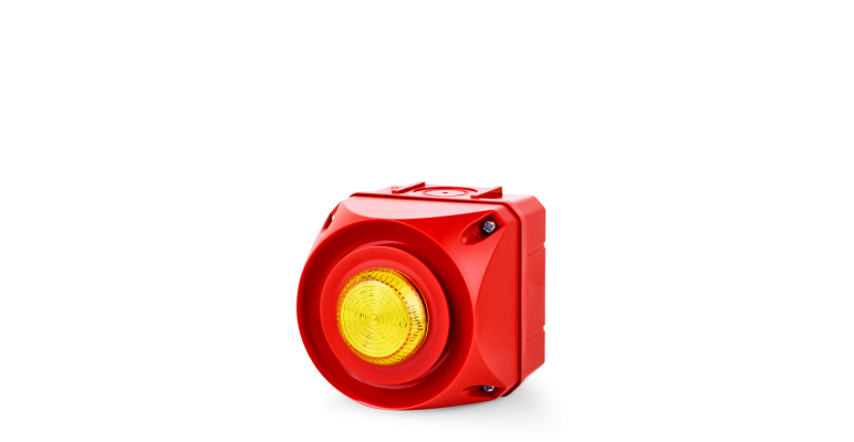 ADS-P Multi-tone alarm sounder with LED steady light indicator