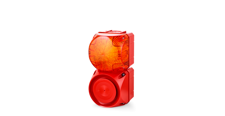 ASS-P+QDS Multi-tone alarm sounder and LED steady/flashing beacon